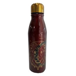Harry Potter - Wasserflasche, Gryffindor, Metall, 600ml (Weinrot)