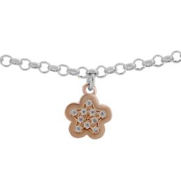 Orphelia 'Nixie' Damen-Armband aus 925er Sterlingsilber &ndash; Silber/Ros&eacute; ZA-7377
