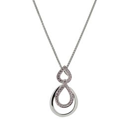Orphelia 'Amber' Damenkette mit Anh&auml;nger aus 925er Sterlingsilber &ndash; Silber ZH-7092
