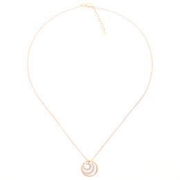 Orphelia 'Elaine' Damen-Kette mit Anh&auml;nger aus 925er Sterlingsilber, Ros&eacute;, ZH-7084/1