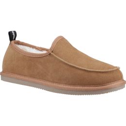 Hush Puppies Charles Wildleder Herren Pantoffeln Tan