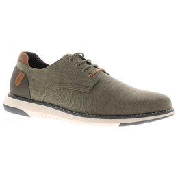 Hush Puppies Herren Schn&uuml;rschuhe Bruce Canvas Gr&uuml;n