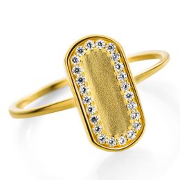 Orphelia 'Malaga' Damen-Ring aus 925er Sterlingsilber &ndash; Gold ZR-7573/G