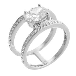 Orphelia Damen-Ring Sterling-Silber 925 &ndash; Silber ZR-7122