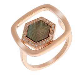 Orphelia Damen-Ring Sterling-Silber 925, Ros&eacute; zr-7372