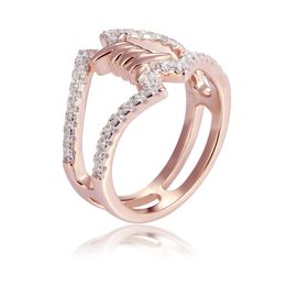 Orphelia Damen-Ring Sterling-Silber 925, Ros&eacute;, ZR-7422