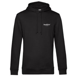 Small Logo Hoodie von Ballin Est. 2013 in der farbe Schwarz und in gr&ouml;&szlig;e 3XL.