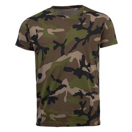 SOLS Herren Camo T-Shirt mit Tarnmuster, Kurzarm (Camouflage)