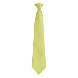Premier - "Colours Orginals Fashion" Krawatte Zum Anklemmen (Limone)