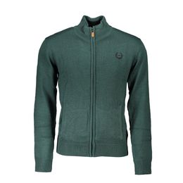Gianmarco Venturi Verde Baumwoll Herren Cardigan