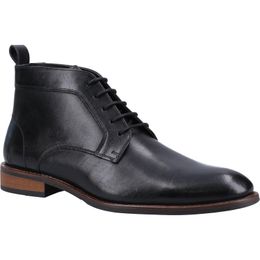 Hush Puppies Declan Schn&uuml;rleder Herrenstiefel Schwarz