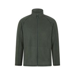 Mountain Warehouse - "Ashbourne" Fleecejacke Durchgehender Rei&szlig;verschluss f&uuml;r Herren (Khakigr&uuml;n)