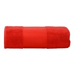 ARTG - "Print-Me" Gro&szlig;es Handtuch (Feuerrot)