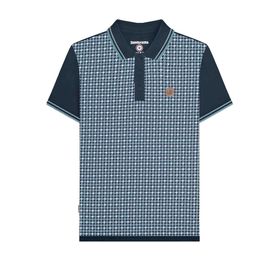 Lambretta - "SS24" Poloshirt f&uuml;r Herren (Marineblau)