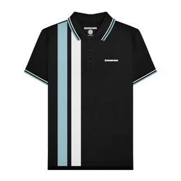 Lambretta - "SS25" Poloshirt f&uuml;r Herren (Schwarz)