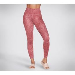 Skechers Performance Go Sculpt HW Leopard Leggings aus Polyester f&uuml;r Damen - Pink