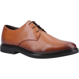 Hush Puppies Kye Leder Herren Schn&uuml;rschuhe in Tan