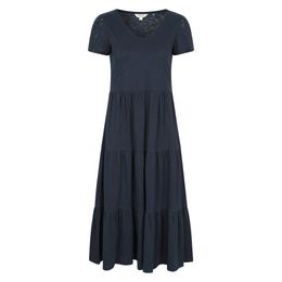 Mountain Warehouse - "Malaga" Kleid f&uuml;r Damen Broderie-&Auml;rmel (Marineblau)