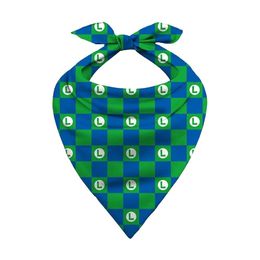 Super Mario - "Nintendo" Bandana f&uuml;r Herren/Damen Unisex (Gr&uuml;n/Blau)