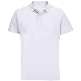 SOLS Unisex-Erwachsene Pulse Pique Poloshirt (Wei&szlig;)