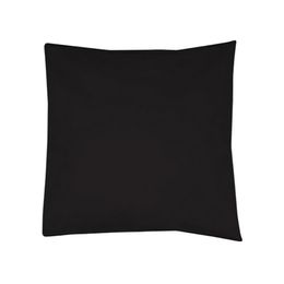 Link Kitchen Wear - Unifarben-Kissenh&uuml;lle, Baumwolle (Schwarz)