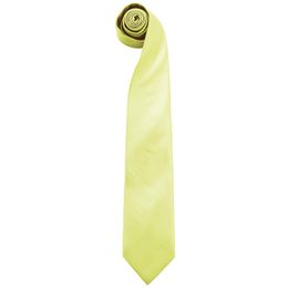 Premier Mens "Colours" Einfarbige Mode-/Business-Krawatte (2er-Pack) (Limette)