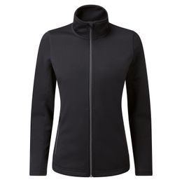 Premier Womens/Ladies Dyed Sweat Jacket (Schwarz)