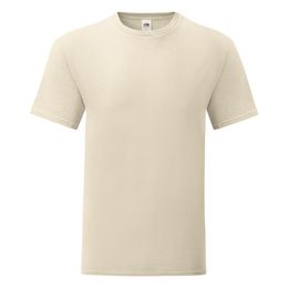 Fruit of the Loom Herren Iconic T-Shirt (5er Pack) (Nat&uuml;rlich)