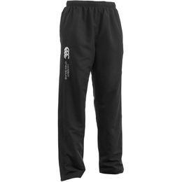 Canterbury Herren-Trainingsanzug mit offenem Saum (Schwarz/Wei&szlig;)
