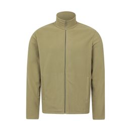 Mountain Warehouse - "Raso" Fleece-Oberteil f&uuml;r Herren, Durchgehender Rei&szlig;verschluss (Gr&uuml;n)