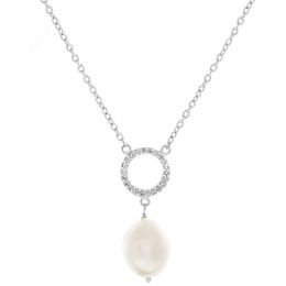 Orphelia 'Spa' Damen-Anh&auml;nger aus 925er Sterlingsilber mit Kette &ndash; Silber ZK-7575