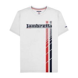 Lambretta - "SS25" T-Shirt f&uuml;r Herren (Wei&szlig;)