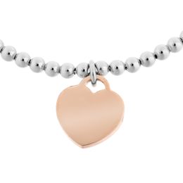 Orphelia 'Izabella' Damen-Armband aus 925er Sterlingsilber &ndash; Silber/Ros&eacute; ZA-7185