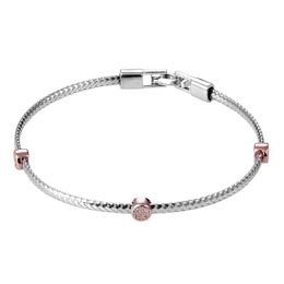 Orphelia Damenarmband aus 925er Sterling Silber - Silber/Ros&eacute; ZA-7415