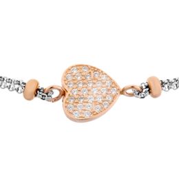 Orphelia Damen-Armband aus 925er Sterlingsilber &ndash; Silber/Ros&eacute; ZA-7195