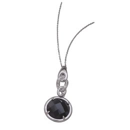 Orphelia Damen-Kette aus 925er Sterlingsilber mit Anh&auml;nger &ndash; Silber ZH-4565