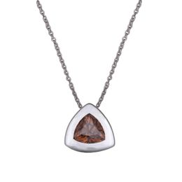 Orphelia Damen-Kette aus 925er Sterlingsilber mit Anh&auml;nger &ndash; Silber ZH-4567
