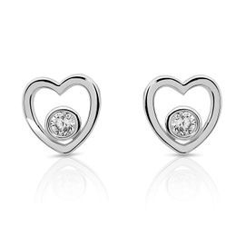 Orphelia 'Mila' Ohrstecker f&uuml;r Damen aus 925er Sterlingsilber - Silber ZO-7484