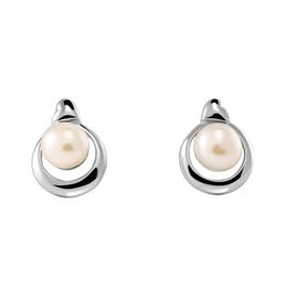 Orphelia 'Mathilde' Ohrstecker f&uuml;r Damen aus 925er Sterlingsilber - Silber ZO-7510