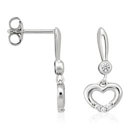 Orphelia Damen-Ohrh&auml;nger aus 925er Sterlingsilber &ndash; Silber ZO-5112