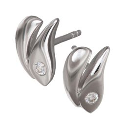 Orphelia Damen 925 Sterling Silber Ohrstecker - Silber ZO-5928
