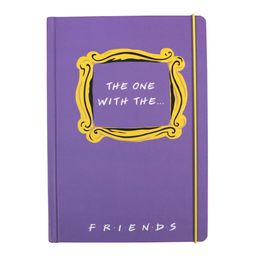 Friends - "I&acute;d Rather Be Watching" Notizbuch, A5 (Violett)