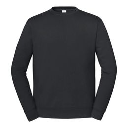 Fruit of the Loom Herren Iconic Premium Sweatshirt mit Eins&auml;tzen (Hellgrau)