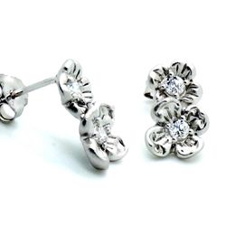 Orphelia Ohrstecker f&uuml;r Damen, 925 Sterlingsilber, Silber ZO-6018
