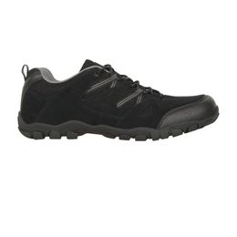 Mountain Warehouse - Herren Wanderschuhe "Outdoor III", Wildleder (Schwarz)
