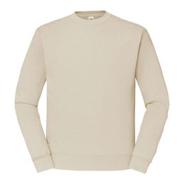 Fruit of the Loom - "Classic" Sweatshirt Eingesetzt f&uuml;r Herren (Nat&uuml;rlich)