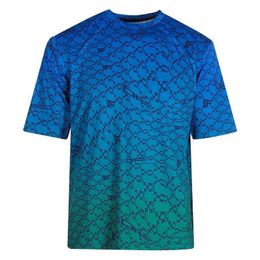 Off-White Off White - T-Shirt f&uuml;r Herren/Damen Unisex, Sport (Dunkel-T&uuml;rkis)
