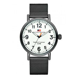 River Woods Sacramento Schwarz Herren Armbanduhr RW420009