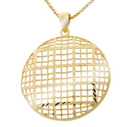 Orphelia Damen-Kette aus 925er Sterlingsilber mit Anh&auml;nger &ndash; Gold ZK-7189/G