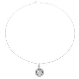 Orphelia Damen-Kette aus 925er Sterlingsilber mit Anh&auml;nger &ndash; Silber ZH-6041